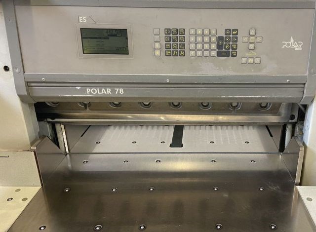 Used Polar 78 ES year 2002 | PressCity