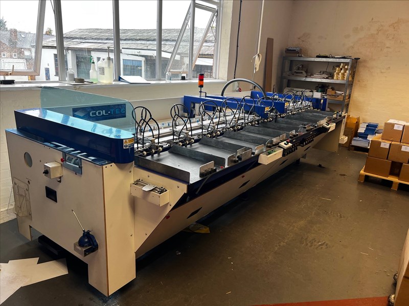 Used 10 St B3 Collator fitted with standard pile feeders and miss ...