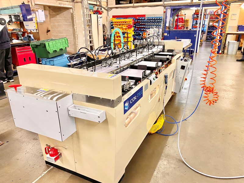 Used 5 Station Setmaster Plastic Card Collator year 2003 | PressCity