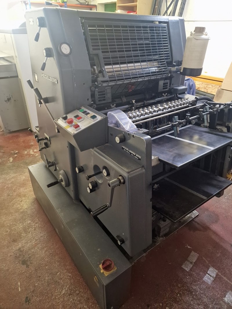 1 color Used Heidelberg GTO 52 year 1992 | PressCity