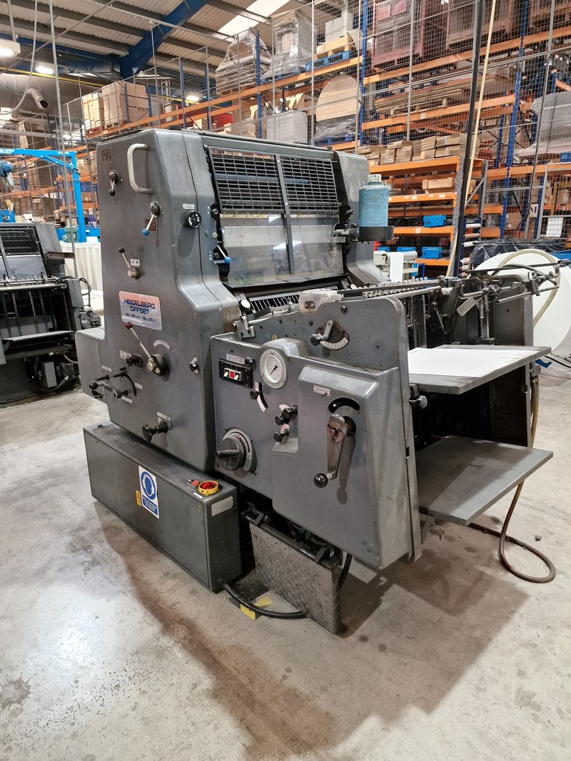 1 Color Used Heidelberg Moe Year 1981 Presscity