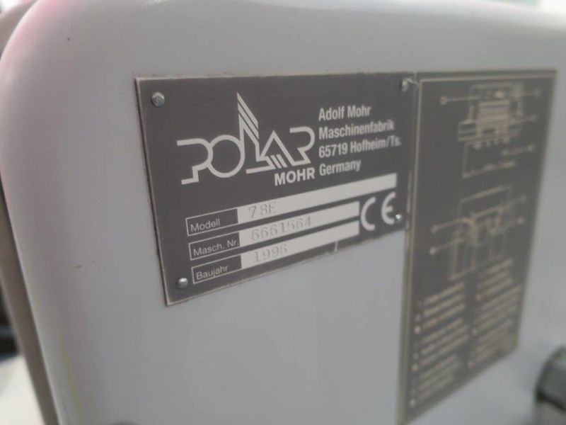 Used Polar 78 E year 1996 | PressCity