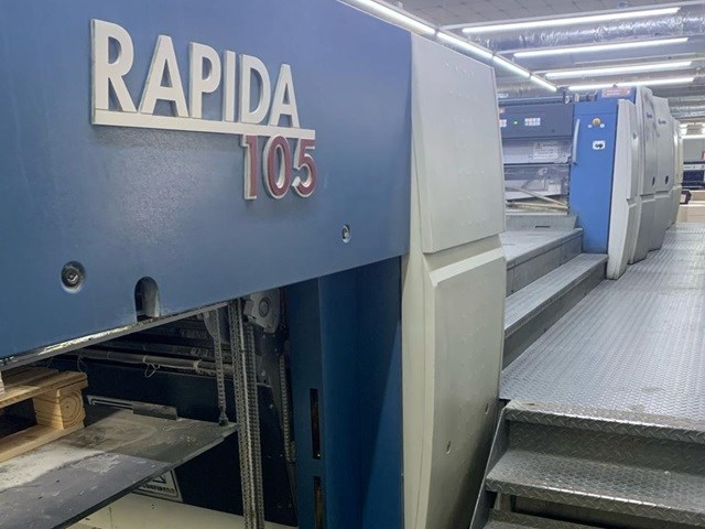 6 color Used KBA Rapida 105 6L FAPC CX ALV2 year 2010 | PressCity