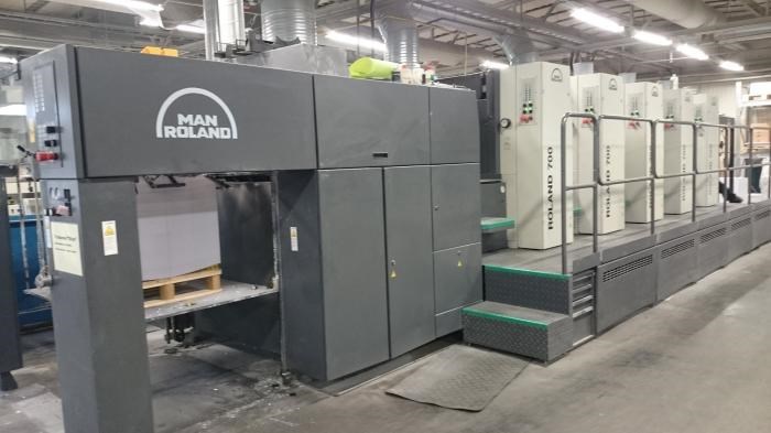 5 color Used MAN ROLAND 705 3B year 2002 | PressCity