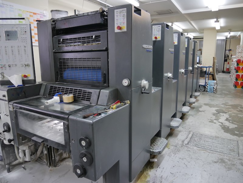 5 color Used HEIDELBERG PRINTMASTER 52-5 year 2008 | PressCity