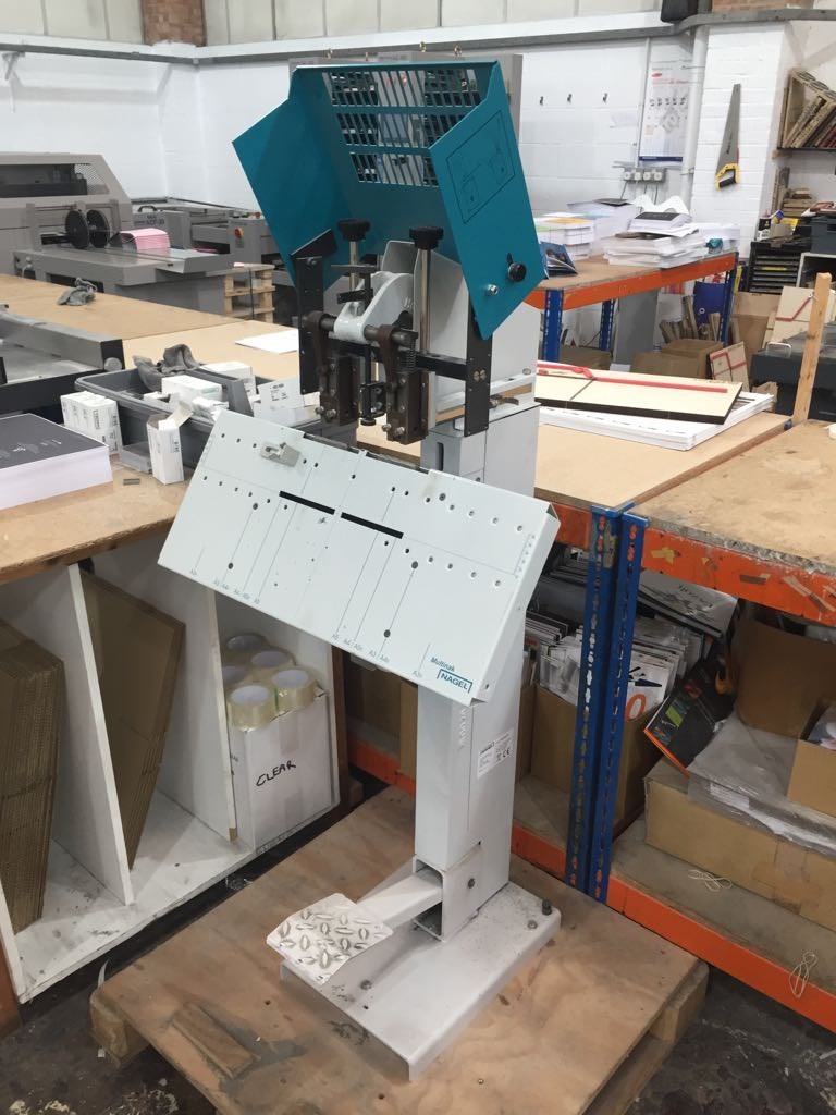 Used Nagel Multinak FS Twin Head Stapler | PressCity