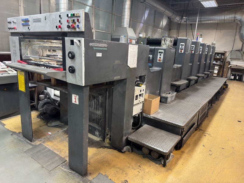 5 color Used Heidelberg SM 74-5+L year 2000 | PressCity