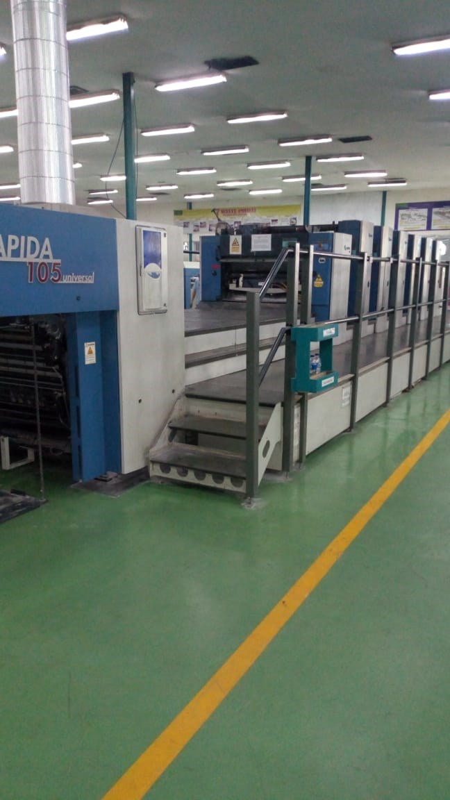 6 color Used KBA Rapida 105 - 6 + L CX 2008 Universal year 2008 | PressCity