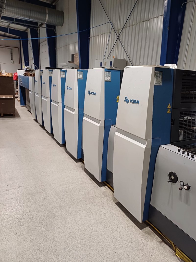 5 color Used KBA Rapida 75 5 + L year 2008 | PressCity