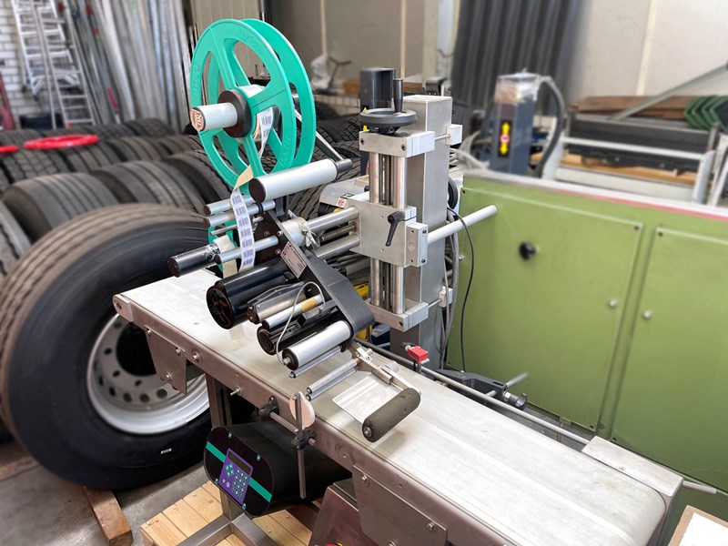 Used Arca Dynamic Dynamic automatic industrial labeling machine year ...