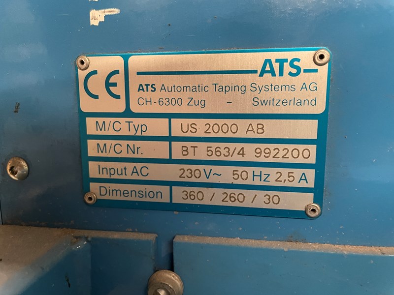 Used ATS US 2000 AB banding machine | PressCity