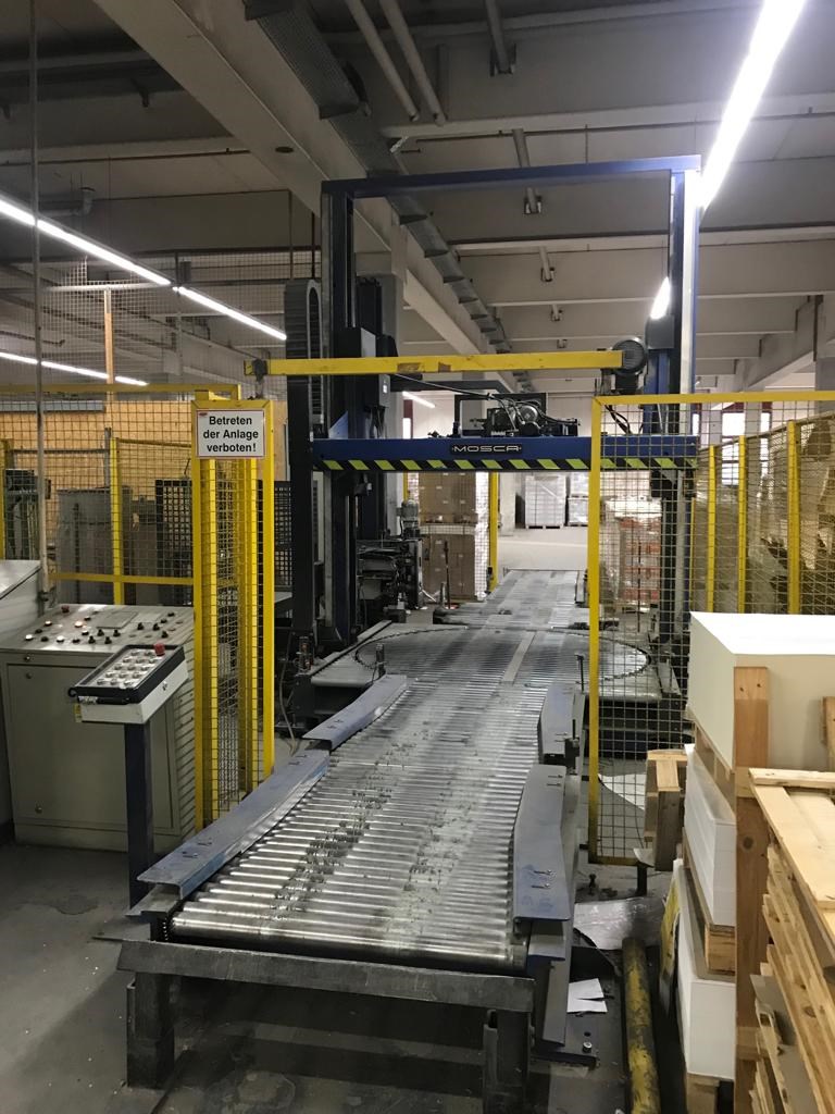 Used Cyklop GL 1020 + Mosca KCT-121 pallet strapping + wrapping year ...