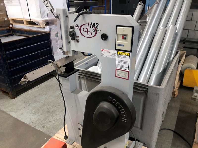 Used DeLuxe M2 wire stitcher with G8 stitching head | PressCity