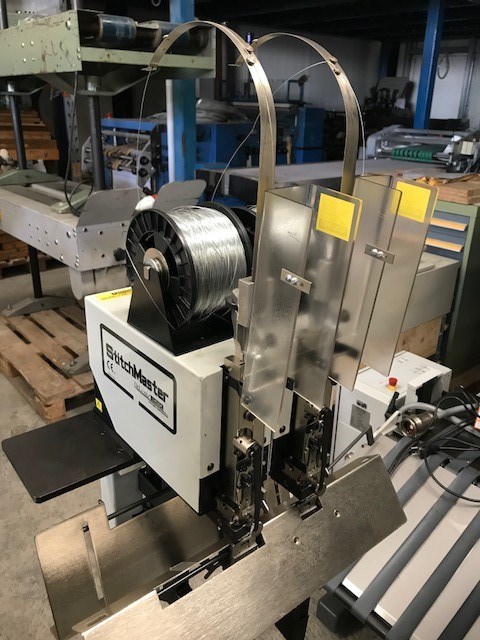Used DeLuxe Stitchmaster double head stitching unit | PressCity