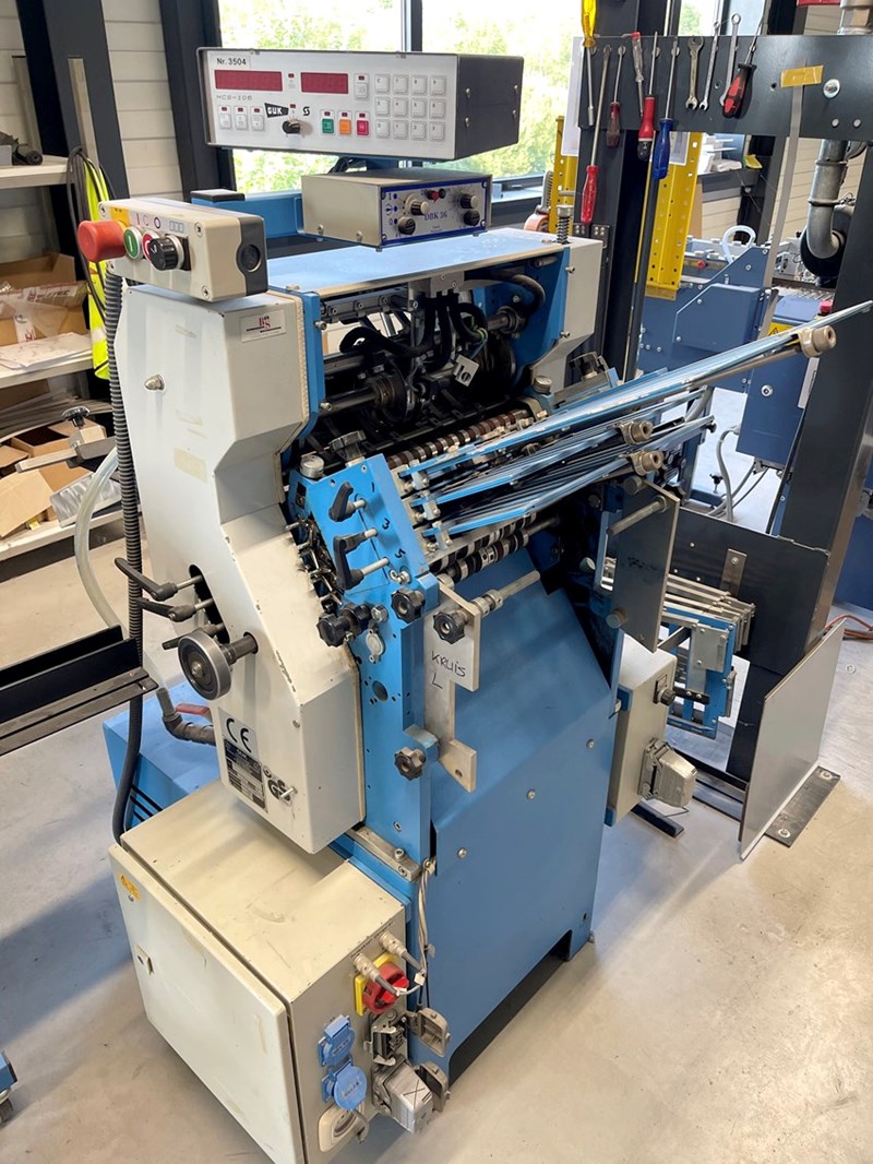 Used GUK FA 35/6 pharma miniature folding machine year 1997 | PressCity