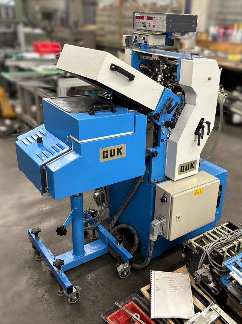 Used GUK FA 35/6 pharma miniature folding machine year 1997 | PressCity