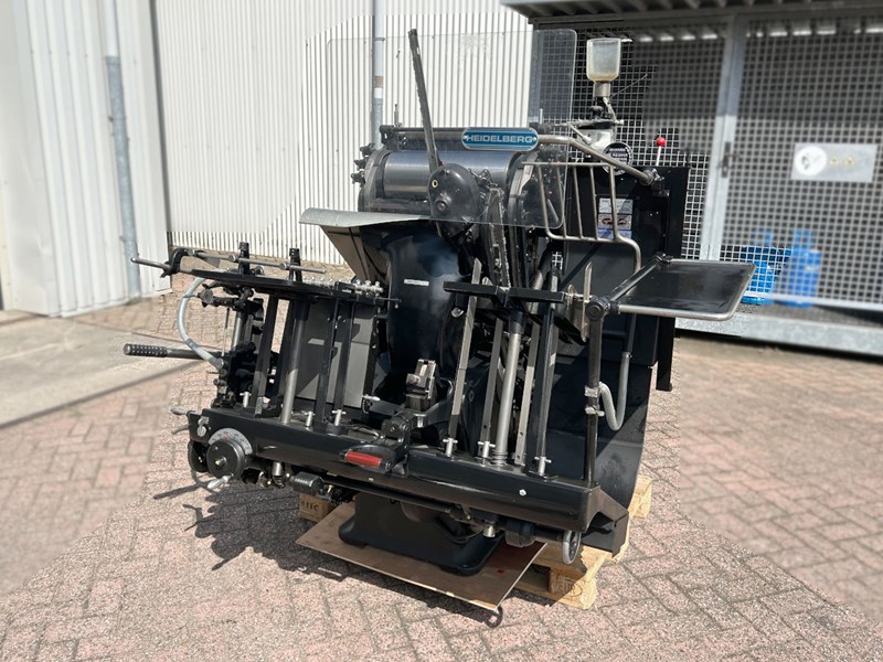 Used Heidelberg GT 34 x 46 letterpress machine | PressCity