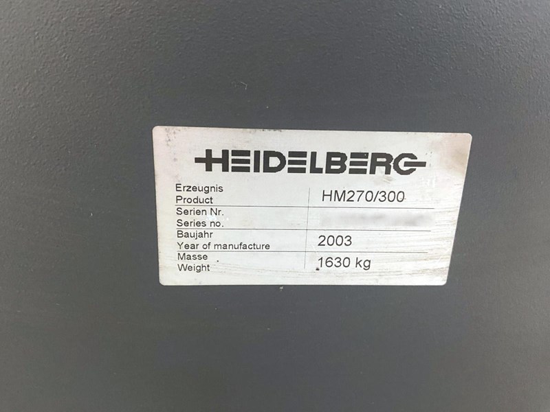 Used Heidelberg Stitchmaster ST 300 year 2003 | PressCity