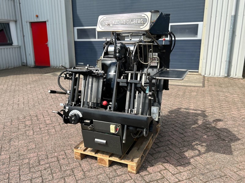 Used Heidelberg Tiegel hot foil stamping | PressCity