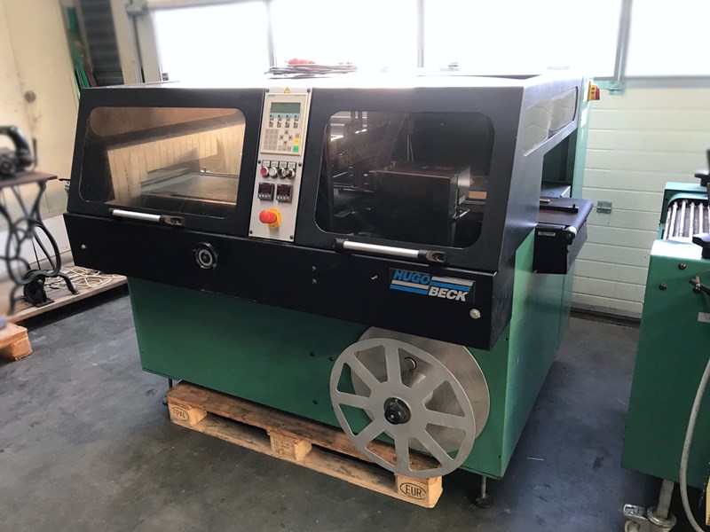 Used Hugo Beck Flexo 500 foil packing machine year 2001 | PressCity