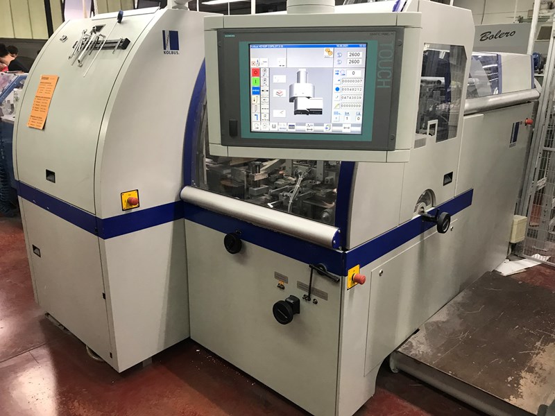 Used Kolbus three knife trimmer HD 153 P year 2013 | PressCity