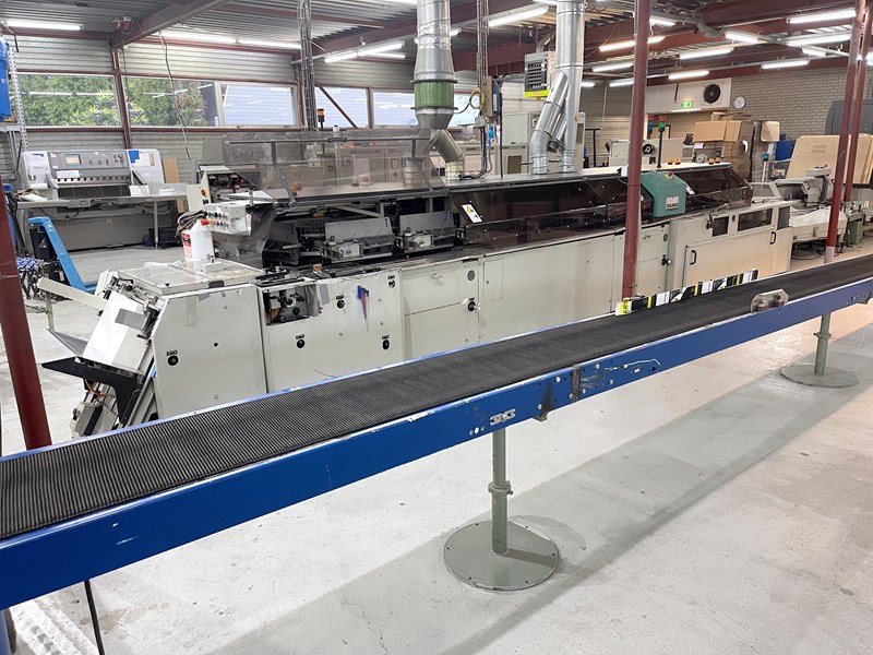 Used Kolbus KM 470 perfect binding line year 1999 | PressCity