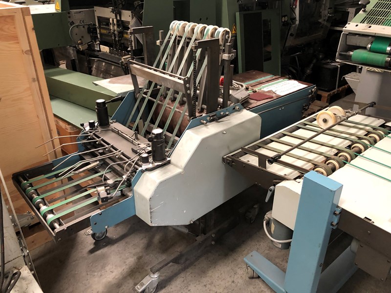 Used MBO SAP 46 L vertical presser stacker | PressCity