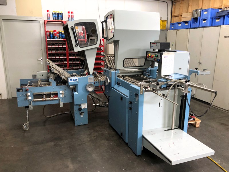 Used MBO T500 4/4/X folding machine | PressCity
