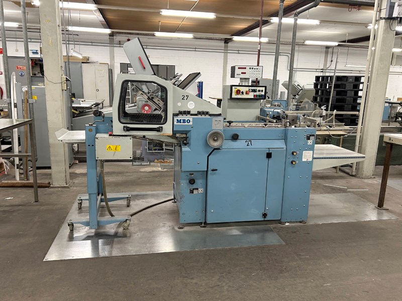 Used MBO T 500 folding machine | PressCity