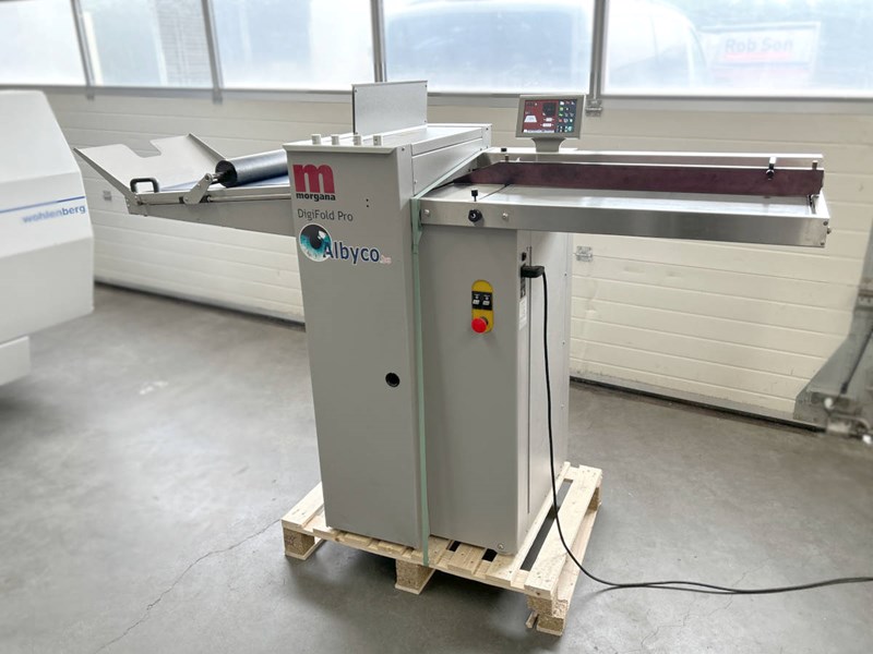 Used Morgana Digifold Pro folding and creasing year 2017 | PressCity