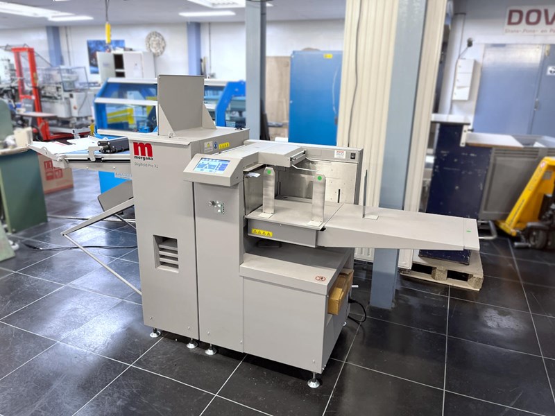 Used Morgana DigiFold Pro XL creasing and folding year 2021 | PressCity