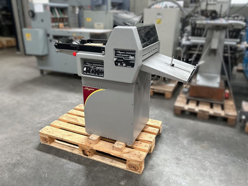 Used Morgana FSN rotary numbering & perforating machine | PressCity