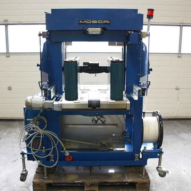 Used Mosca RO-TR-600-4 Strapping Machine year 2003 | PressCity
