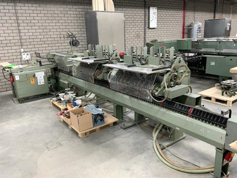 Used Müller Martini 1509 saddle stitcher | PressCity