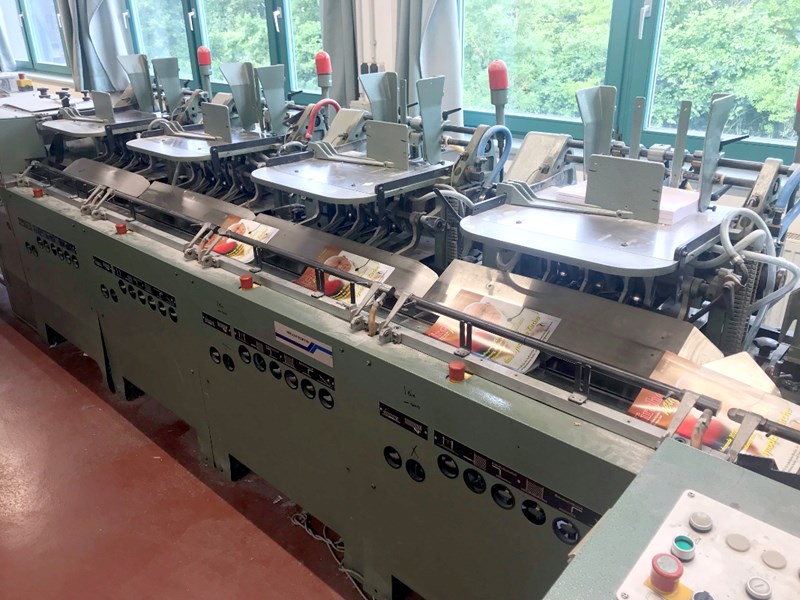 Used Müller Martini inserting machine 227 year 1992 | PressCity