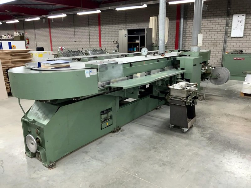 Used Müller Martini Normbinder solo binder with gauze | PressCity