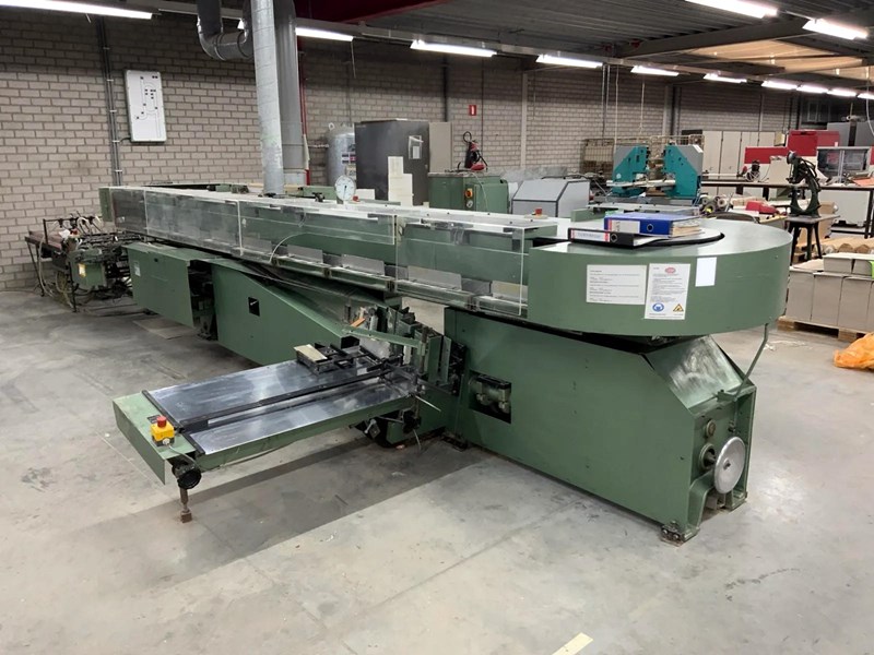 Used Müller Martini Normbinder solo binder with gauze | PressCity