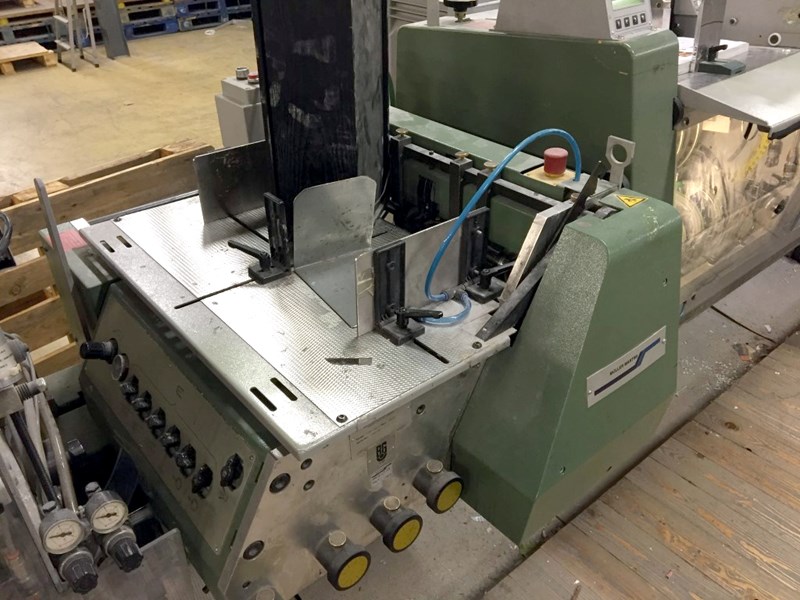 Used Müller Martini Prima Amrys saddle stitcher year 2000 | PressCity