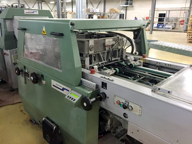 Used Müller Martini Prima Amrys saddle stitcher year 2000 | PressCity