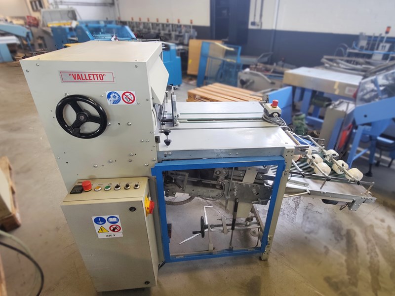 Used OMG Valletto P 540 stacker delivery | PressCity