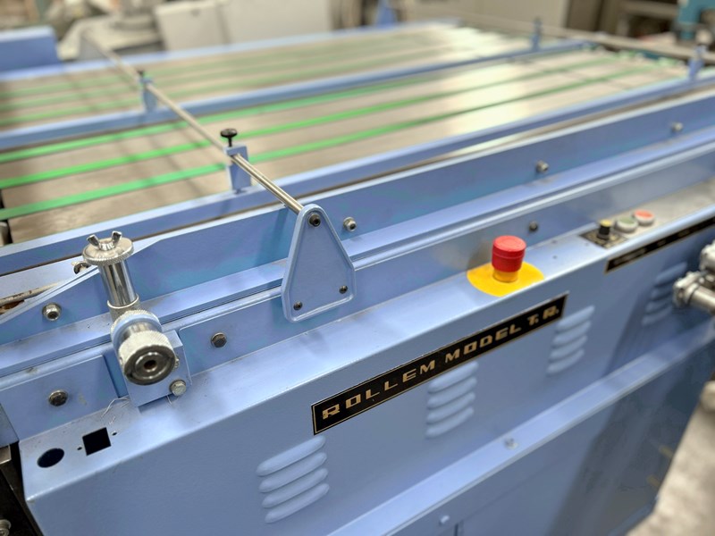 Used Rollem TR Slitting, Scoring, Perforating & Semi-Slitting System ...