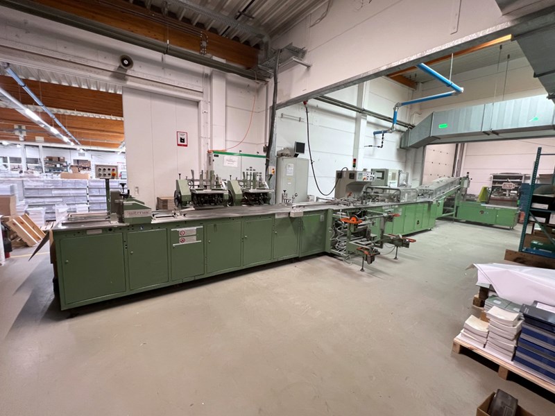 Used Sitma C80-750 inserting and foil packing machine | PressCity