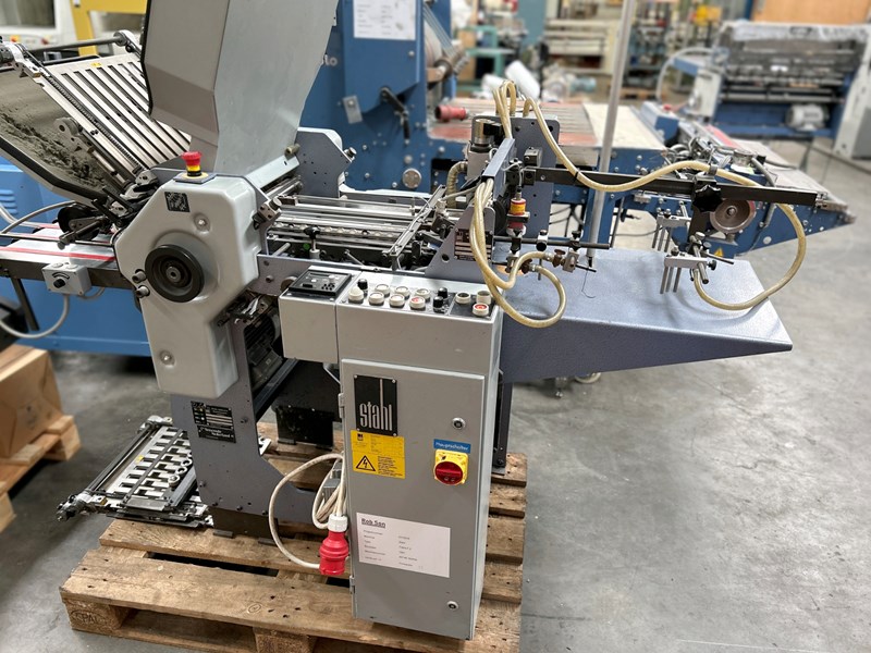 Used Stahl T36/4 folding machine year 1991 | PressCity