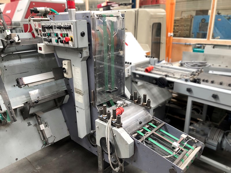 Usado Stahl HSB vertical stacker delivery with automatic bundling ...