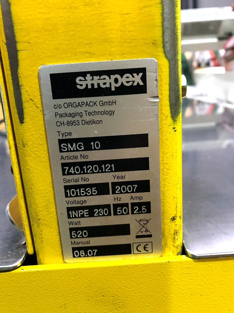 Used Strapex SMG 10 strapping machine year 2007 | PressCity