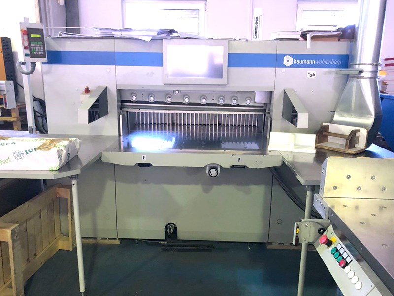 Used Wohlenberg 115 Cutting Line year 2014 | PressCity