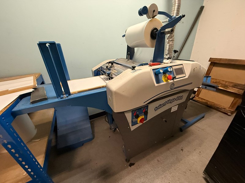 Used Foliant Vega 400A Laminator year 2017 | PressCity