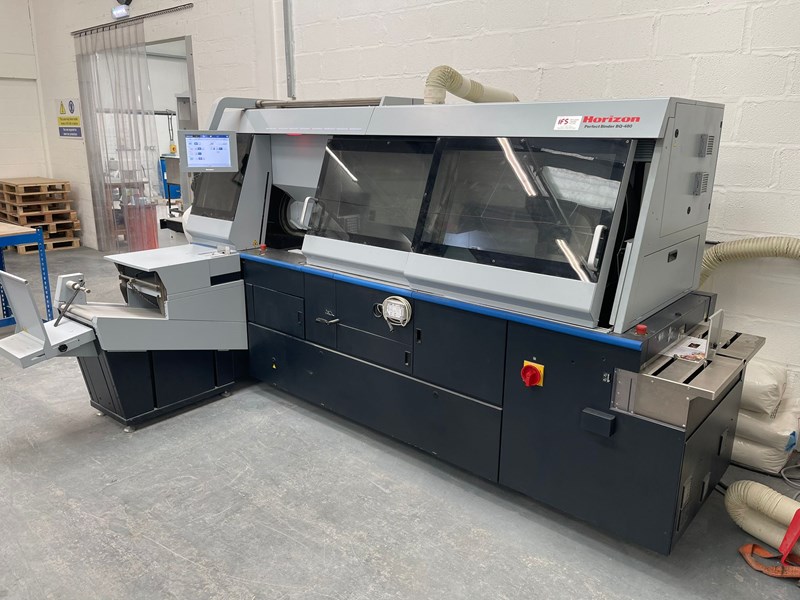Used Horizon BQ480 EVA Binder year 2018 | PressCity