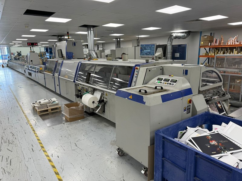 Used Kolbus KM 600 Perfect Binding Line year 2010 | PressCity