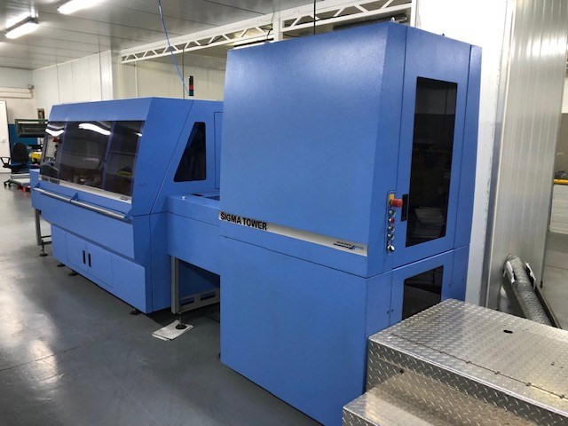 Used Muller Martini SIGMA Binder with Hunkeler Reel Feed year 2008 ...